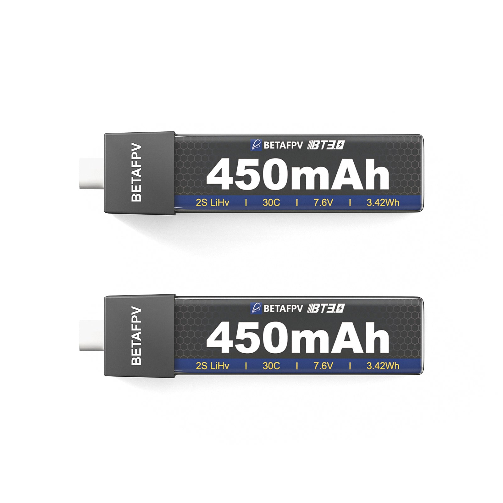 BT3.0 450mAh 2S Battery (2PCS) – BETAFPV