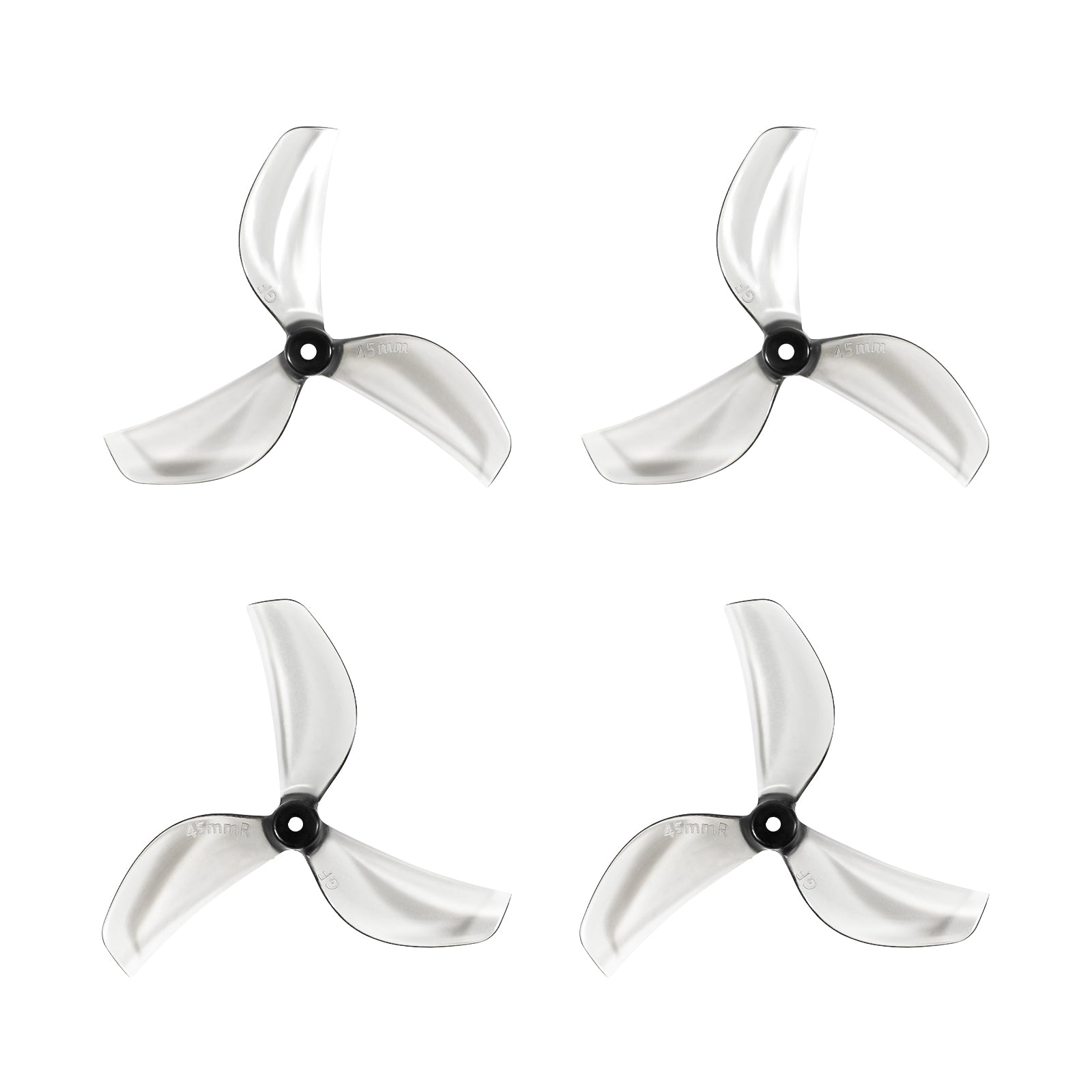 Gemfan 45mm 2-Blade & 3-Blade Propellers (1.5mm Shaft 4PCS) – BETAFPV