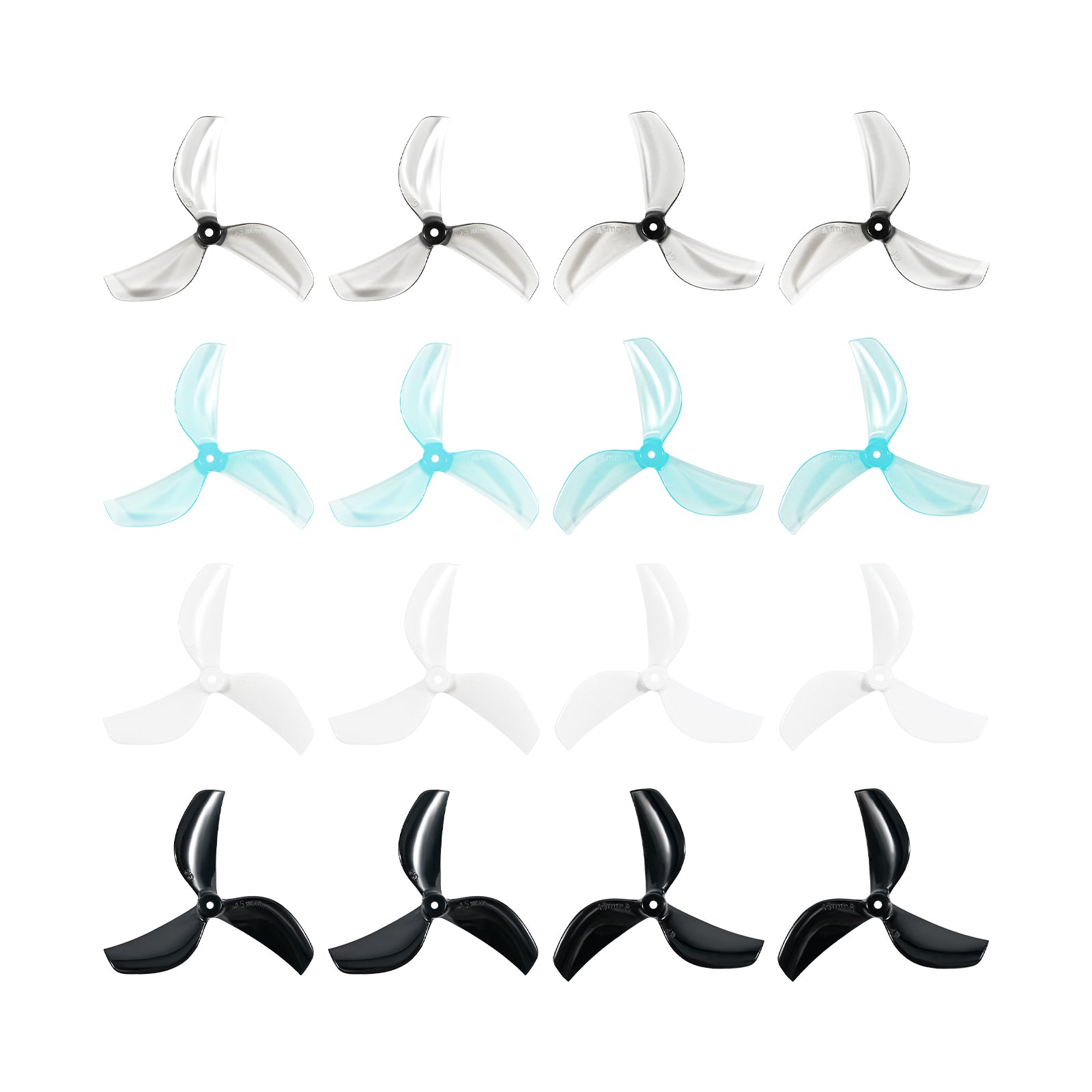 Gemfan 45mm 2-Blade & 3-Blade Propellers (1.5mm Shaft 4PCS) – BETAFPV