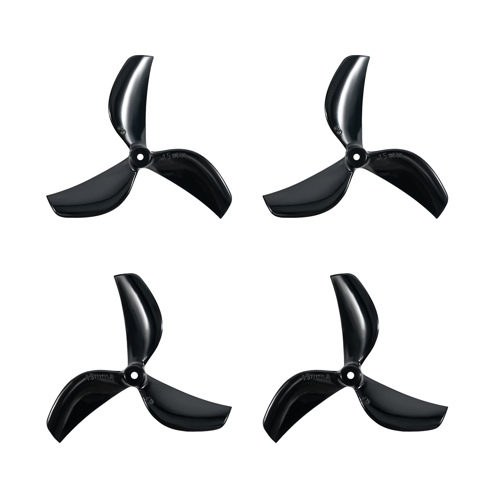 Gemfan 45mm 2-Blade & 3-Blade Propellers (1.5mm Shaft 4PCS) – BETAFPV