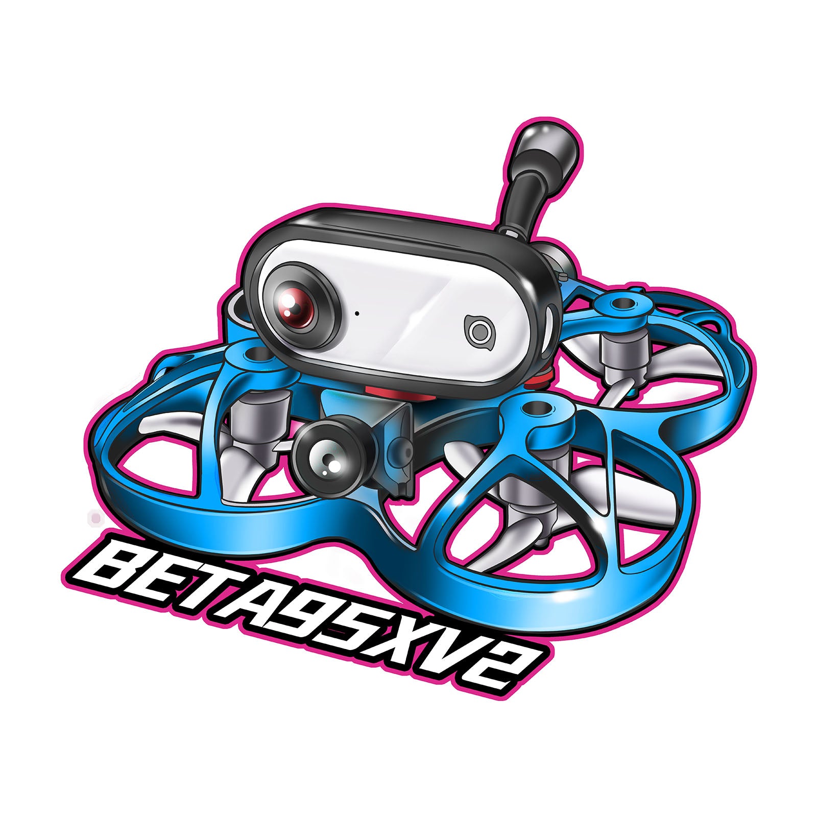 BETAFPV FPV Stickers 2020